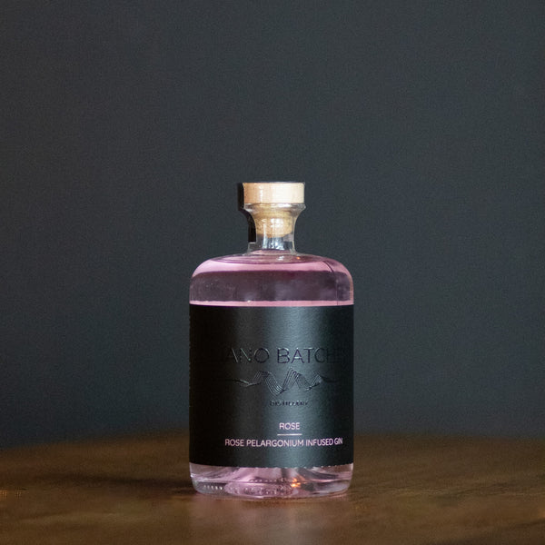 The Rose - Rose Pelargonium Infused Gin – Nano Batches Distillery